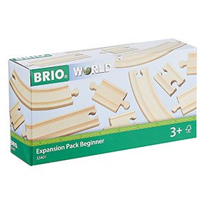 Brio BRI33401 Expansion Pack Beginner, 11 Pieces Train Set - Play Toys